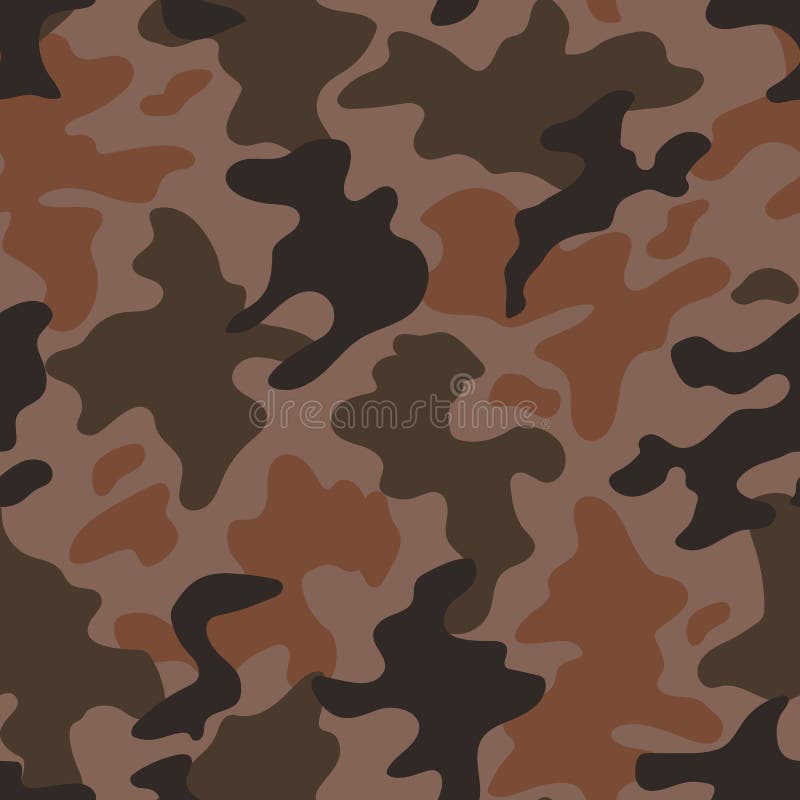 Modern Fashion Vector Trendy Camo Pattern Stock Vector - Illustration ...