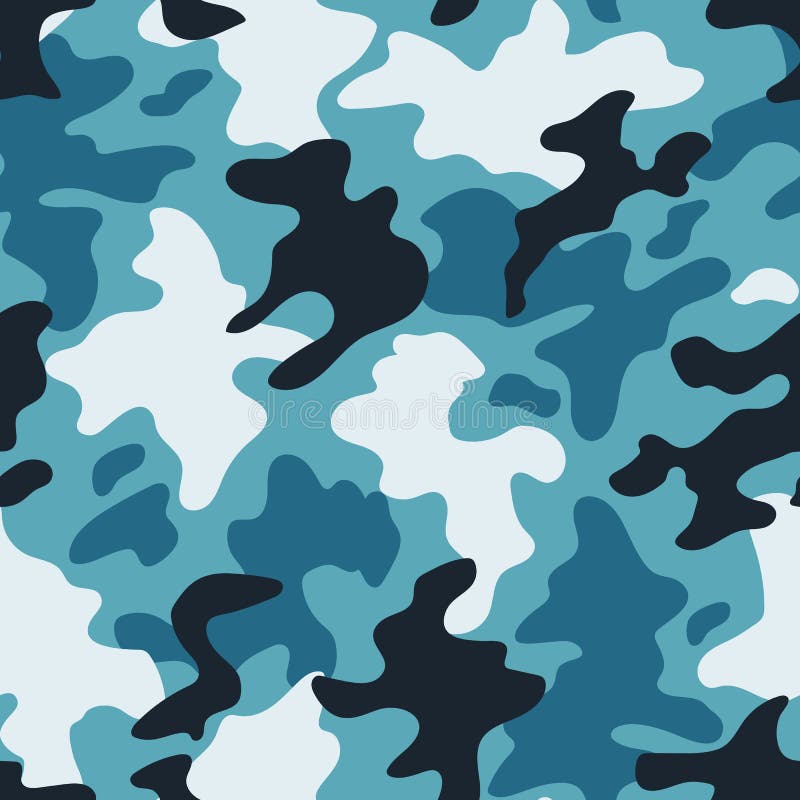 Modern Fashion Vector Trendy Camo Pattern Stock Vector - Illustration ...