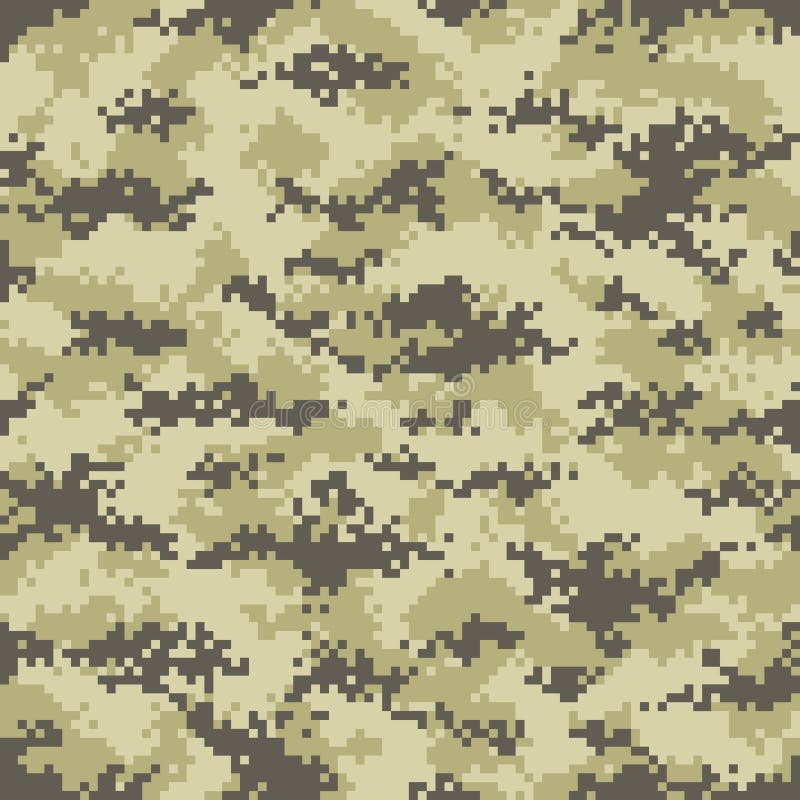 Modern Fashion Vector Trendy Camo Pattern Stock Vector - Illustration ...