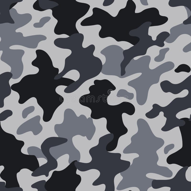 Modern Fashion Vector Trendy Camo Pattern Stock Vector - Illustration ...