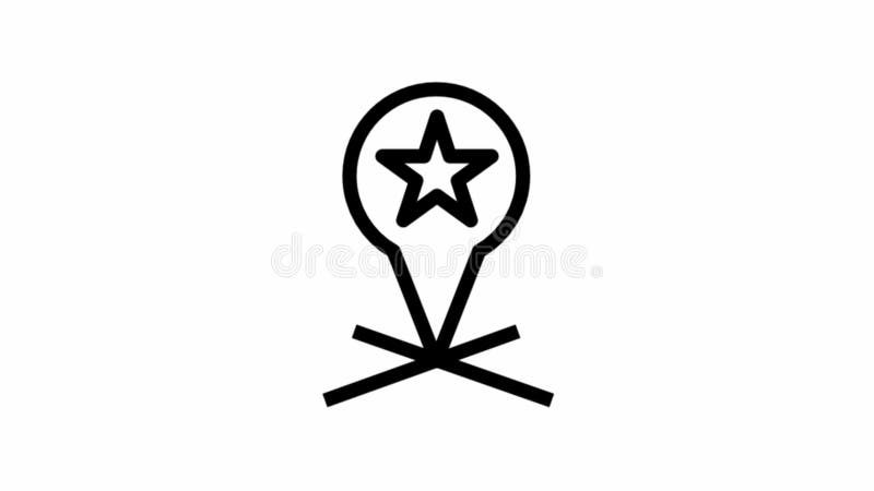 Modern Favorite Location Pin Animated Icon - Location and Navigation ...