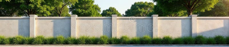 Modern Fence, Sleek Cast Concrete Posts, Clean Lines , Sleek, Building ...