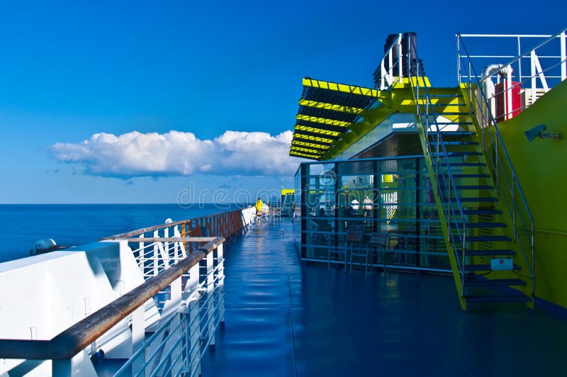 Modern ferry stock photo. Image of summer, journey, transportation ...