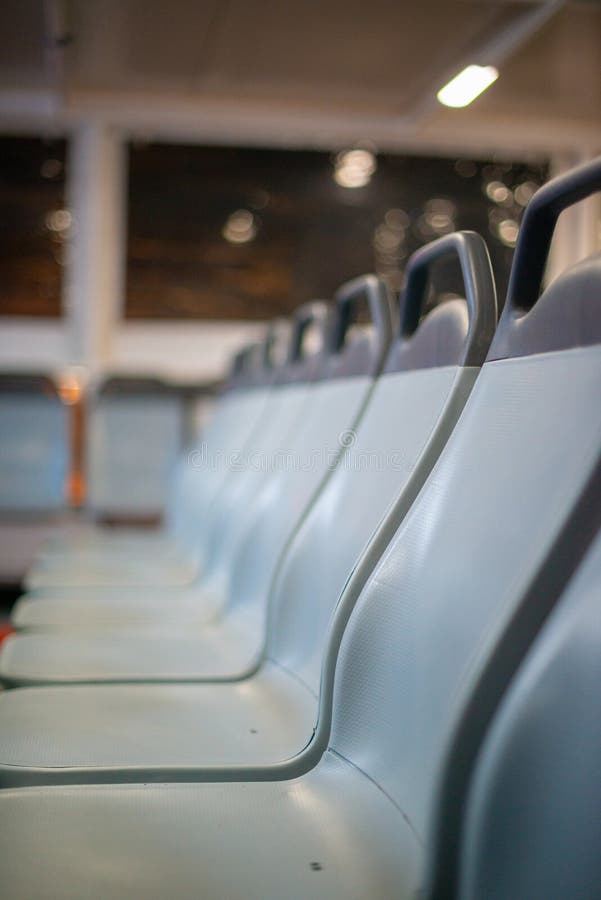 Modern Ferry Seating Arrangement Stock Image - Image of lighting ...