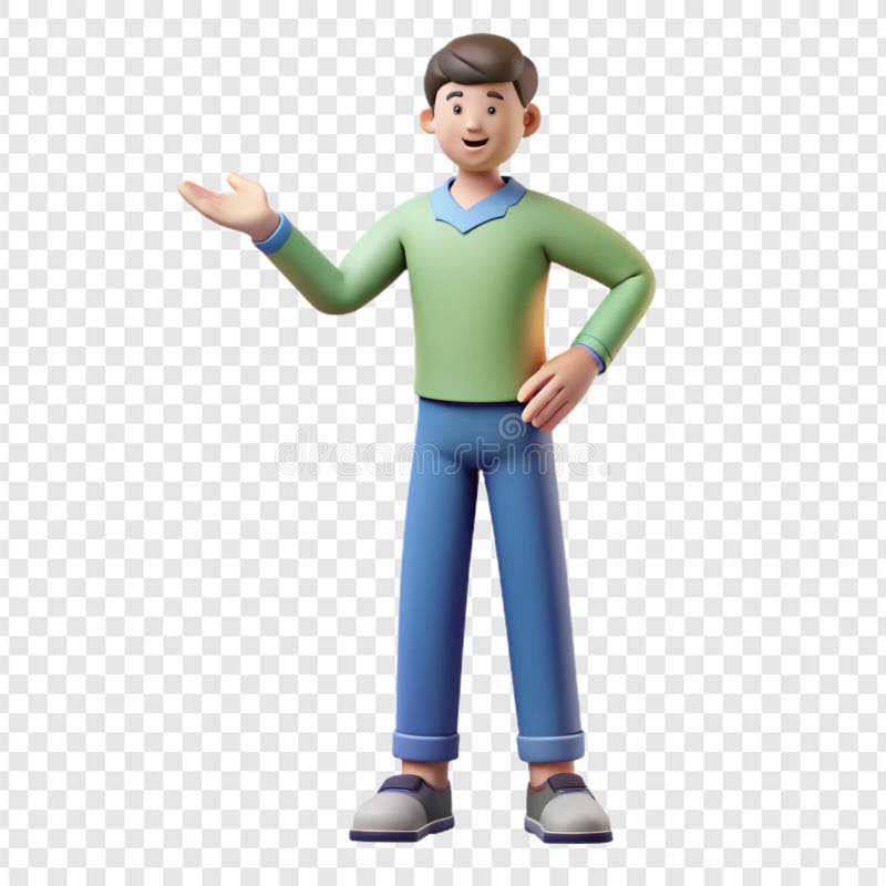 Modern figure presenting stock illustration. Illustration of training ...