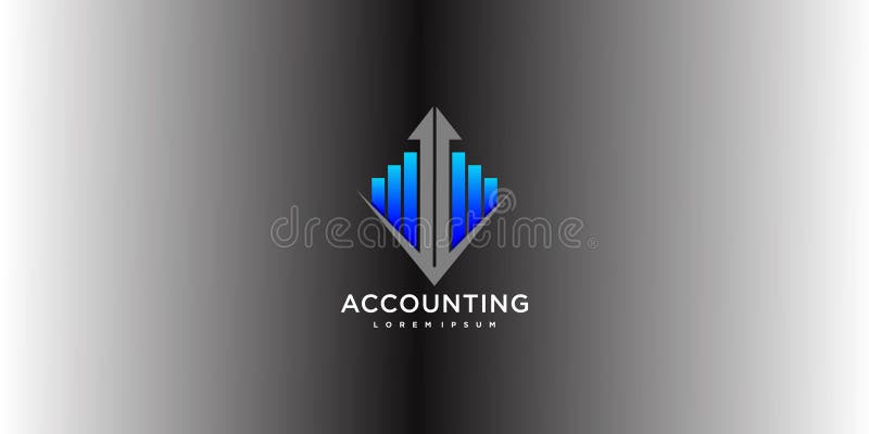 Modern Financial Accounting Logo Vector Stock Illustration ...