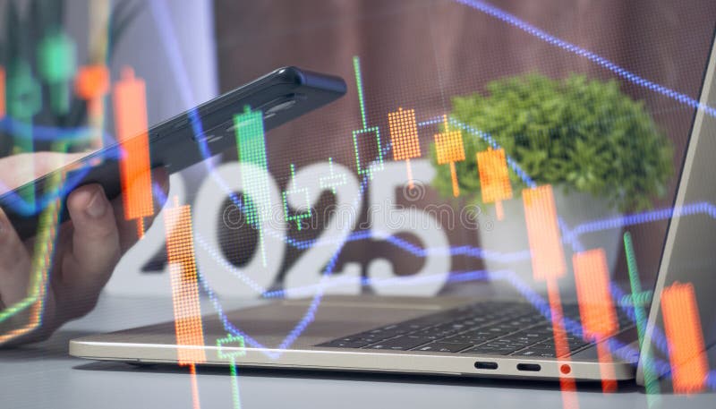 Modern Financial Analysis Concept with Technology Integration ...