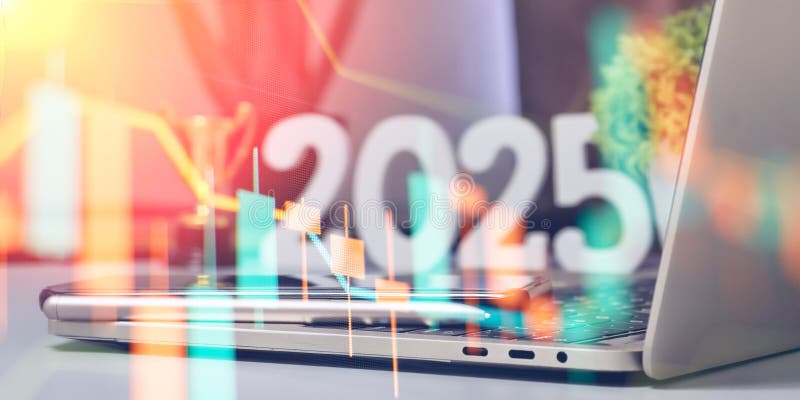 Modern Financial Analysis Concept with Technology Integration ...