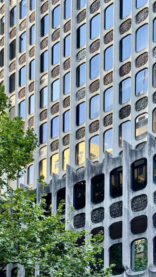 Modern Financial Buildings in Business District. Stock Image - Image of ...