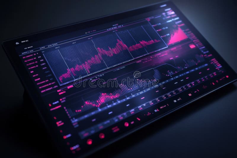 Modern Financial Dashboard Showcasing Advanced Ai Analytics and Data ...