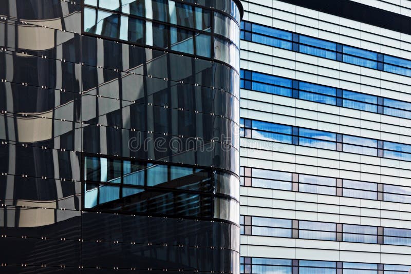 Modern Financial Office Building Stock Photo - Image of exterior, bank ...