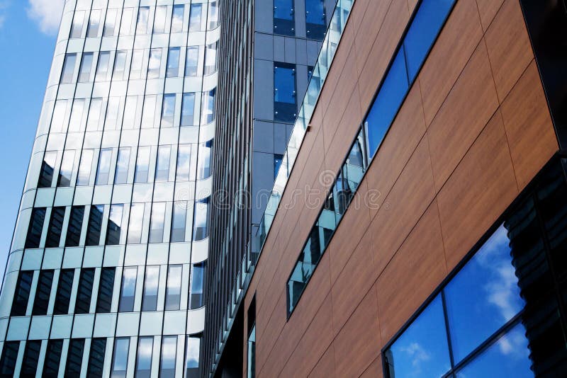 Modern Financial Office Building Stock Photo - Image of business ...