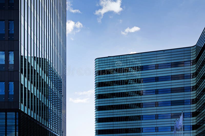 Modern Financial Office Building Stock Photo - Image of business ...