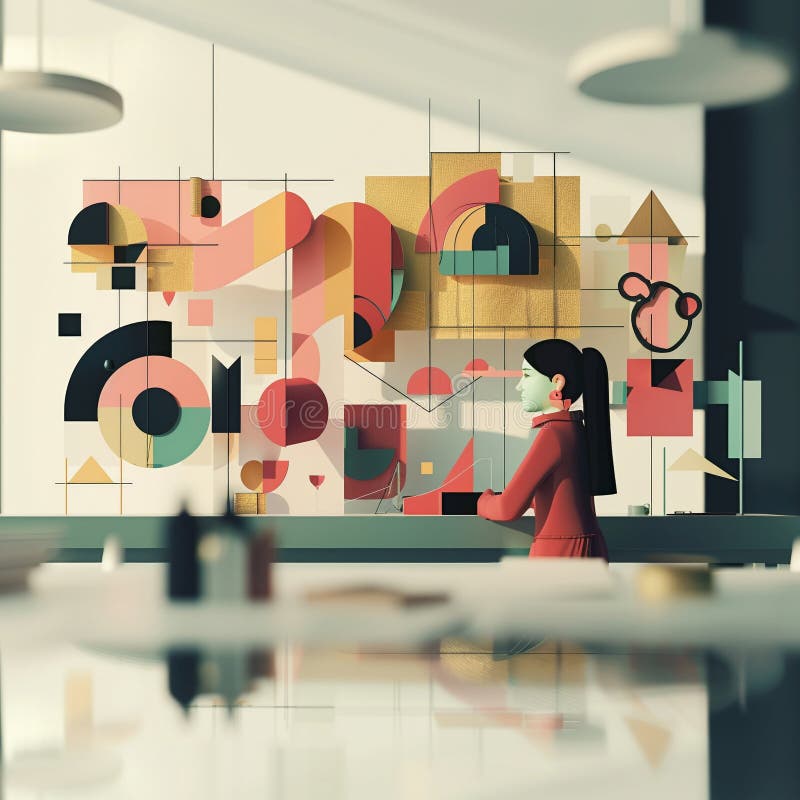 Modern Fintech Startup Brainstorming Session, Featuring a Creative Team ...