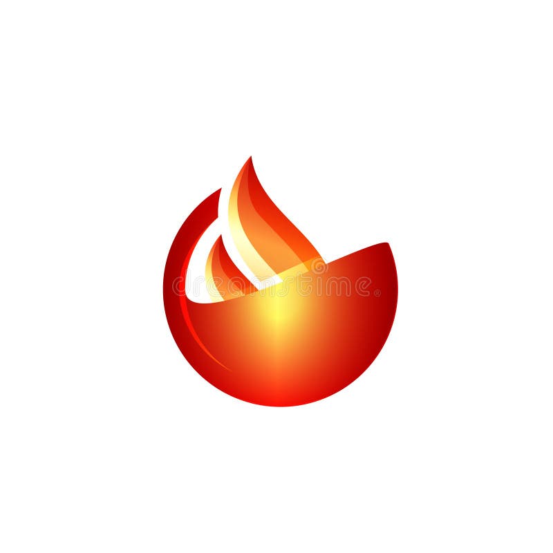 Modern Fire Flame Logo Logo Ideas. Inspiration Logo Design. Template ...