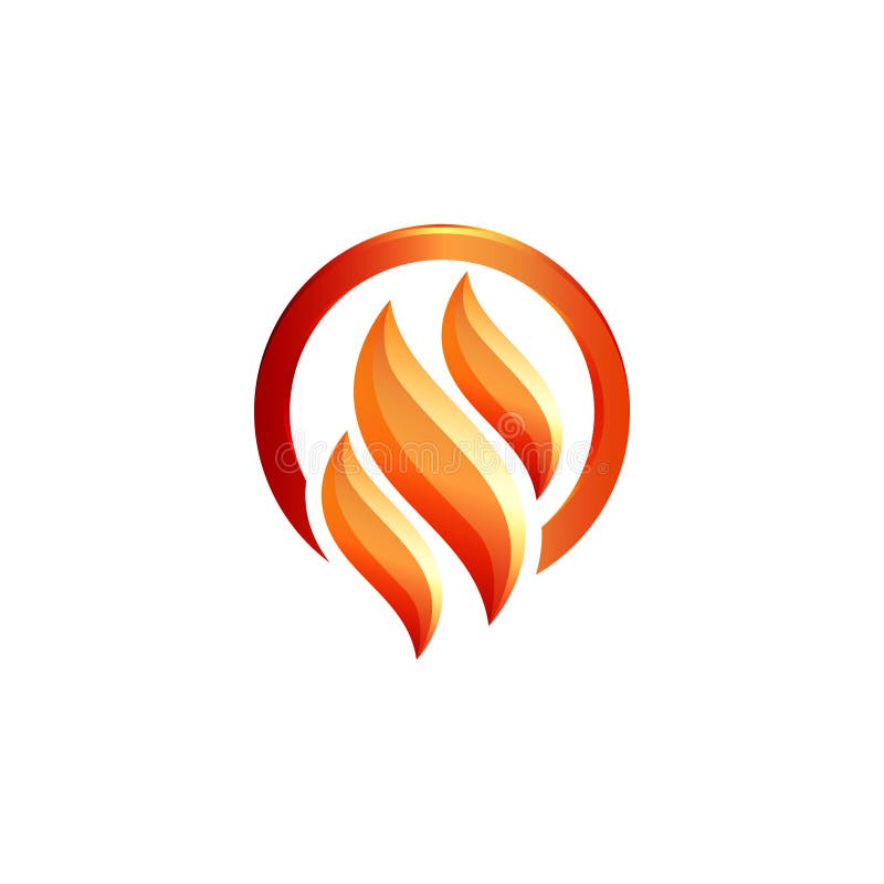 Modern Fire Flame Logo Logo Ideas. Inspiration Logo Design. Template ...