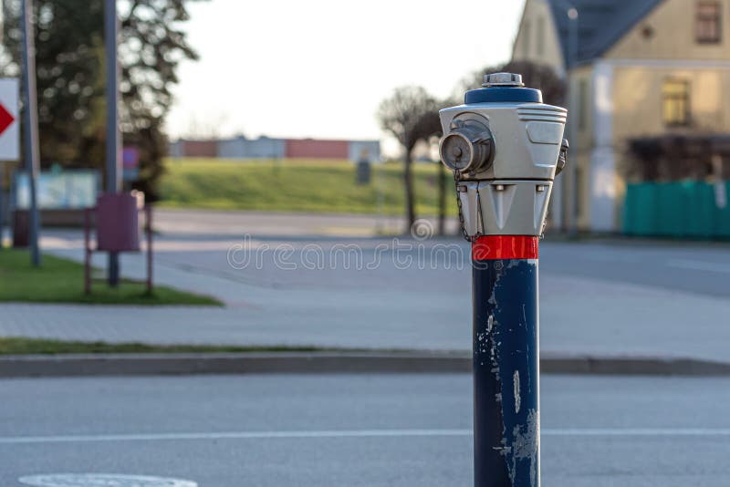 Modern Fire Hydrant in the Street, Fire Hidrant for Emergency Fire ...