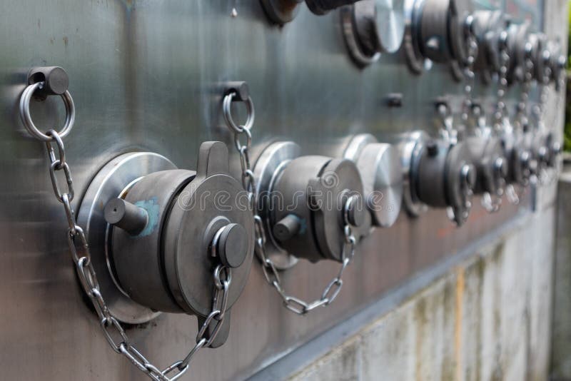 Modern Fire Hydrant in the Tokyo. Sleek Design Stock Photo - Image of ...