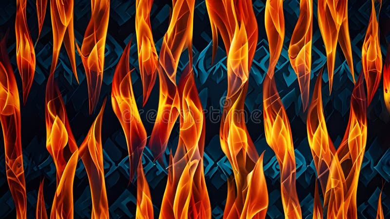 Flame shapes stock vector. Illustration of tentacles, patterns - 2671474