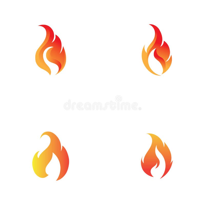 Modern Fire Logo or Icon Design,vector Illustration Stock Vector ...