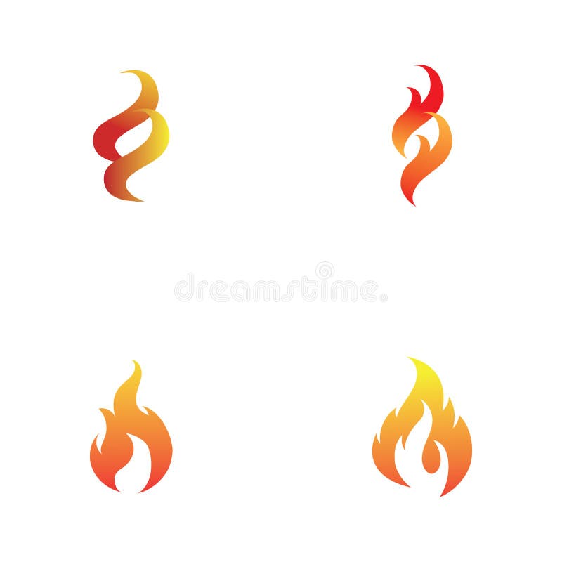 Modern Fire Logo or Icon Design,vector Illustration Stock Vector ...