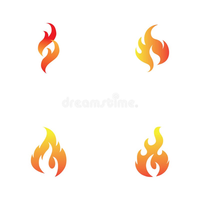 Modern Fire Logo or Icon Design,vector Illustration Stock Vector ...