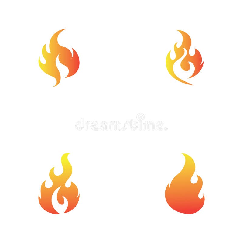 Modern Fire Logo or Icon Design,vector Illustration Stock Vector ...
