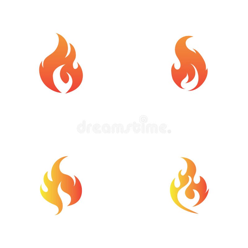 Modern Fire Logo or Icon Design,vector Illustration Stock Vector ...