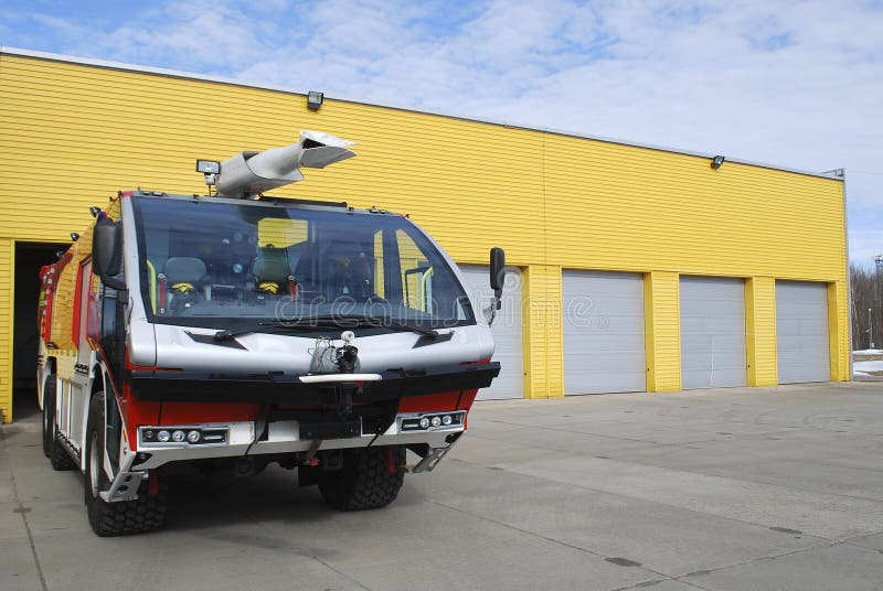 Modern firefighting truck stock photo. Image of brigade - 29693628