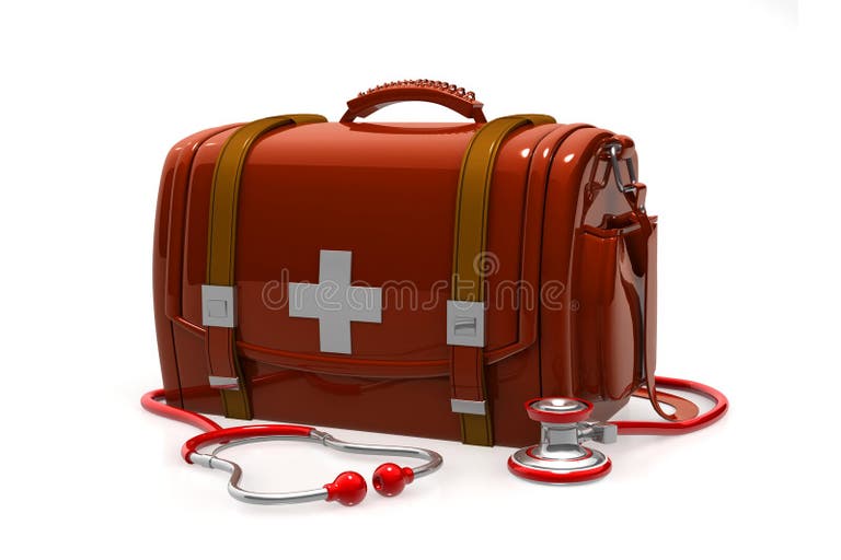 Modern First aid kit stock illustration. Illustration of modern - 187369910