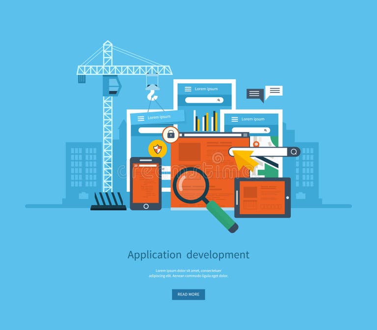 Application Banners Stock Illustrations – 7,258 Application Banners ...