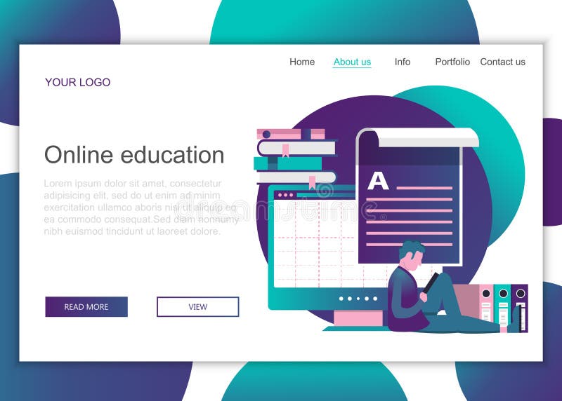 Modern Flat Design Concept of Web Page Design for Website and Mobile ... Modern Flat Design Concept of Web Page Design for Website and Mobile ...