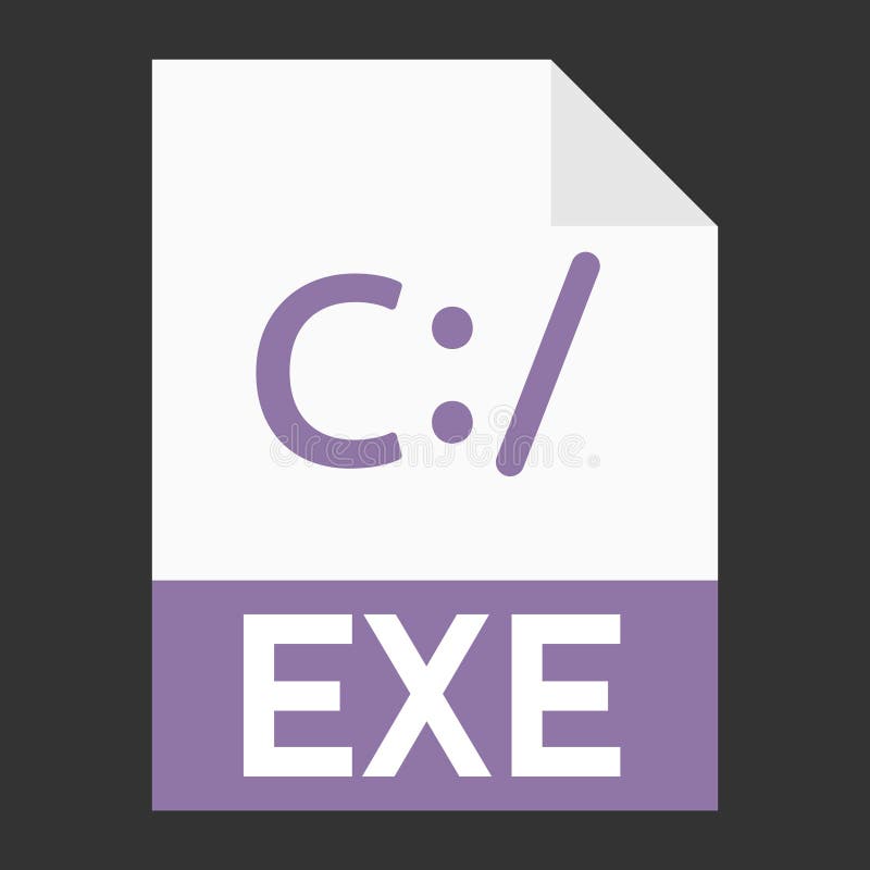 File Exe Icon Simple Style Stock Illustrations – 53 File Exe Icon ...