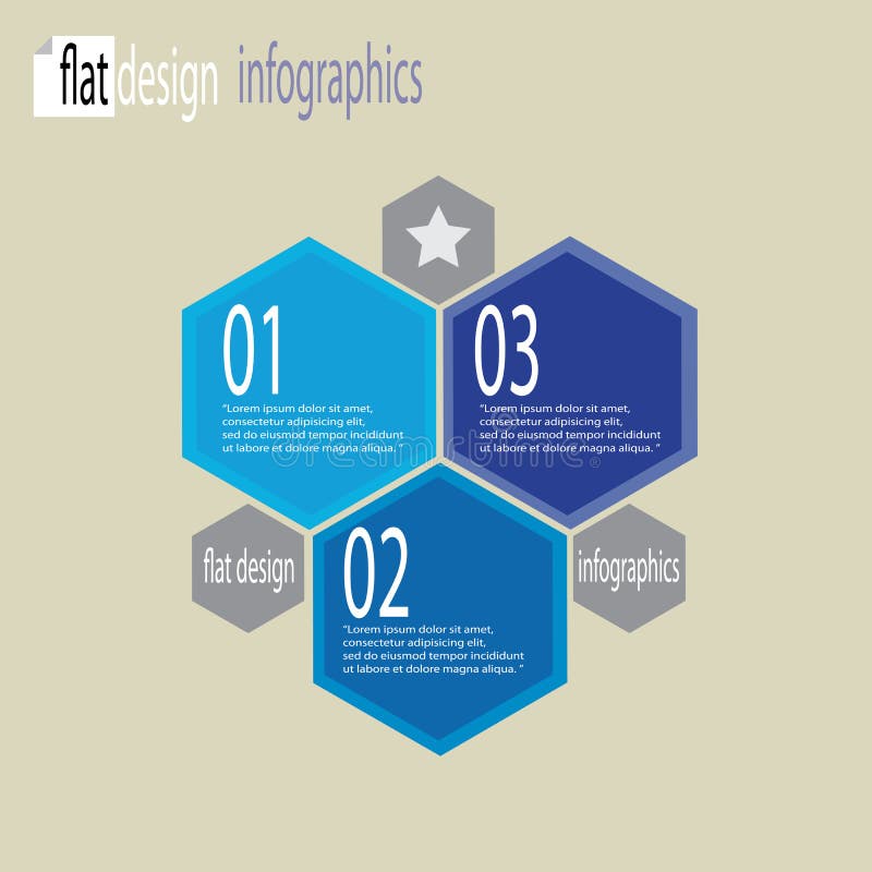 Modern Flat Design Infographics Stock Illustration - Illustration of ...