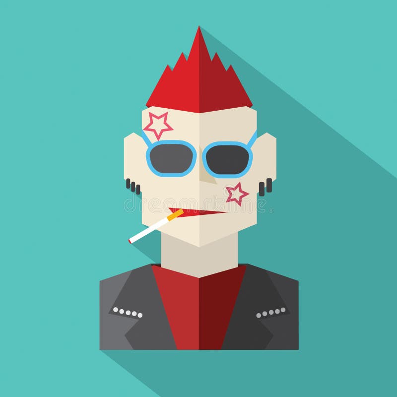 Punk Avatar Stock Illustrations – 856 Punk Avatar Stock Illustrations ...