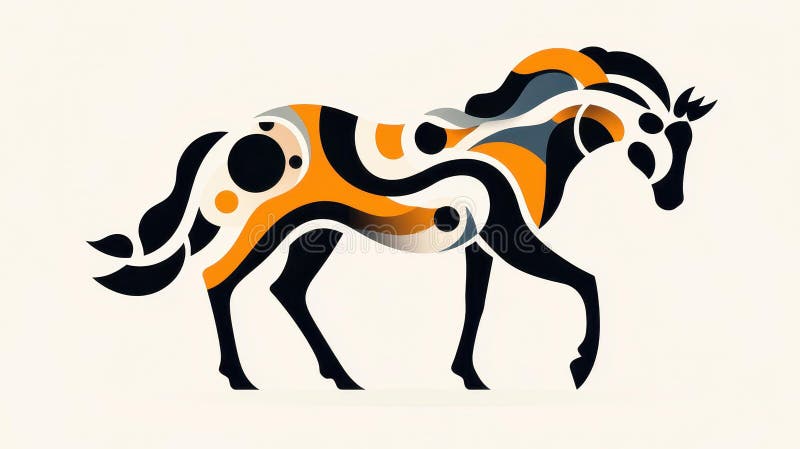A Striking Abstract Centaur, Merging Human and Horse Forms into a ...