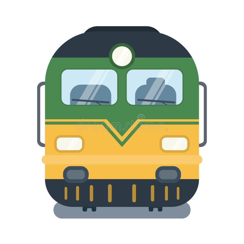 Modern Locomotive stock vector. Illustration of transport - 25505545