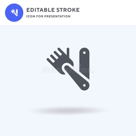 Bionic Arm Icon Vector, Filled Flat Sign, Solid Pictogram Isolated on White, Logo Illustration ...