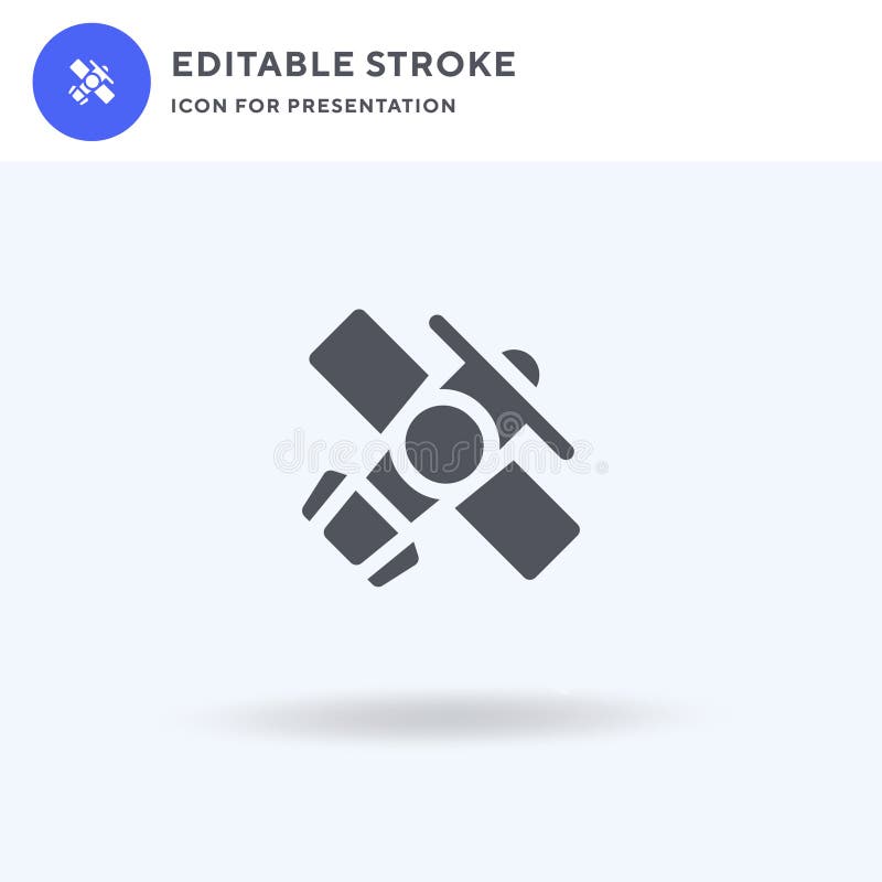 Plane Icon Vector, Filled Flat Sign, Solid Pictogram Isolated on White ...