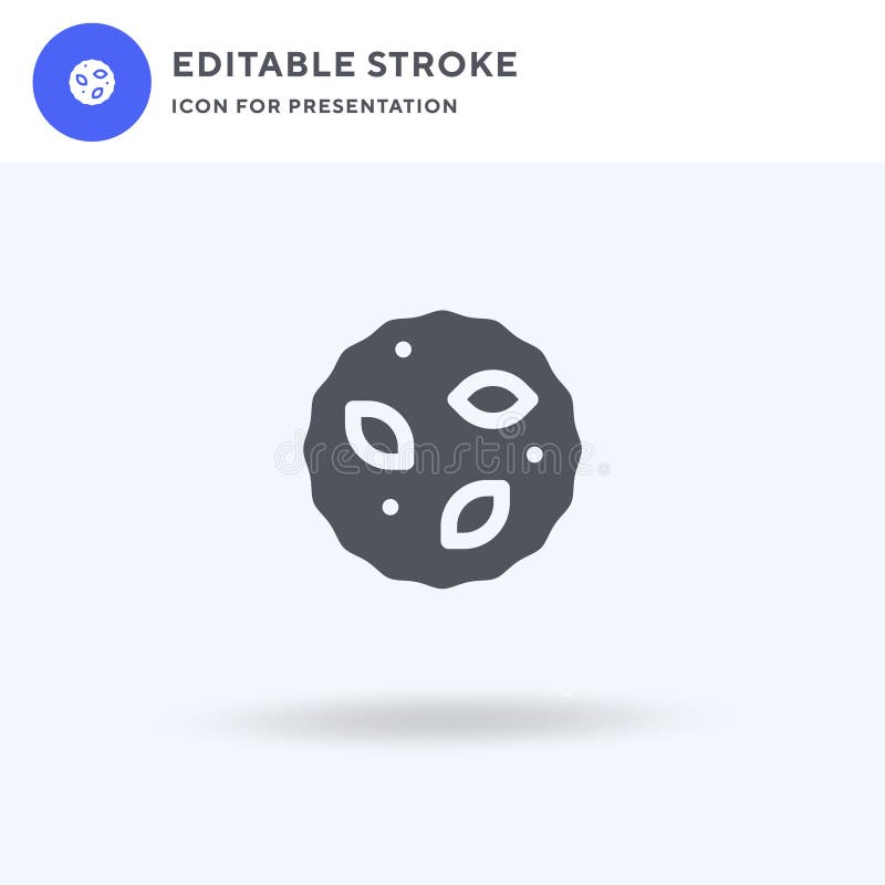 Quiche Icon Vector, Filled Flat Sign, Solid Pictogram Isolated on White ...