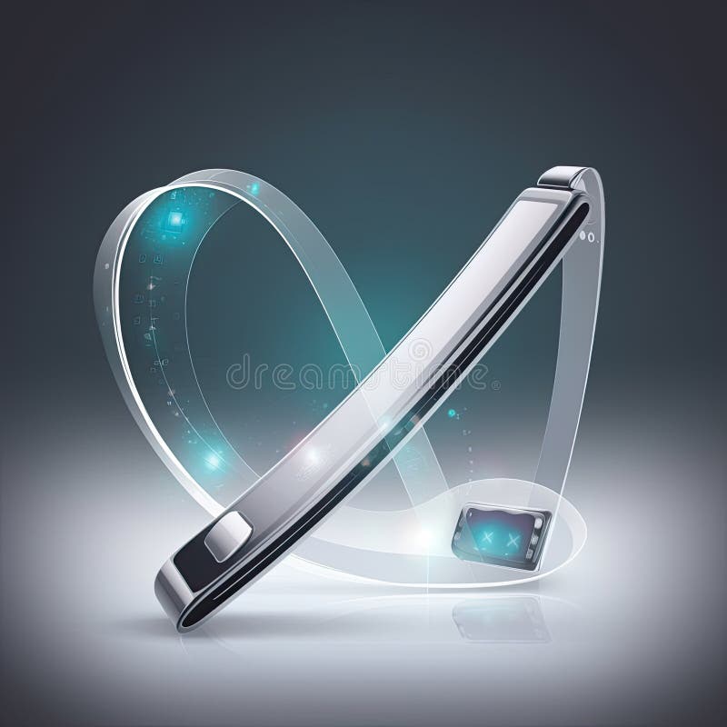 Modern Flex Screen Icon. Flat Illustration of Modern Flex Screen Icon ...