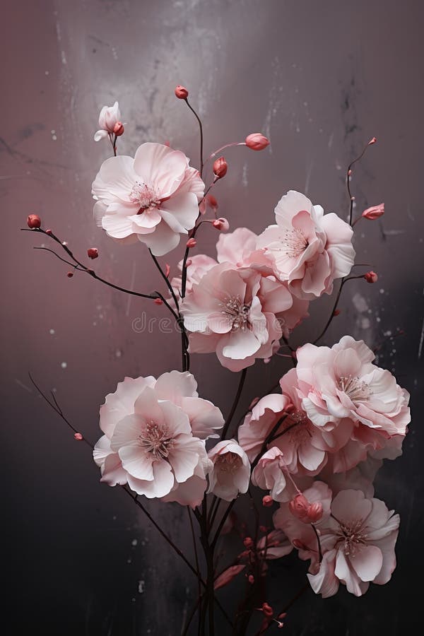 Modern Floral Abstraction. Abstract Depictions of Flowers and Botanical ...