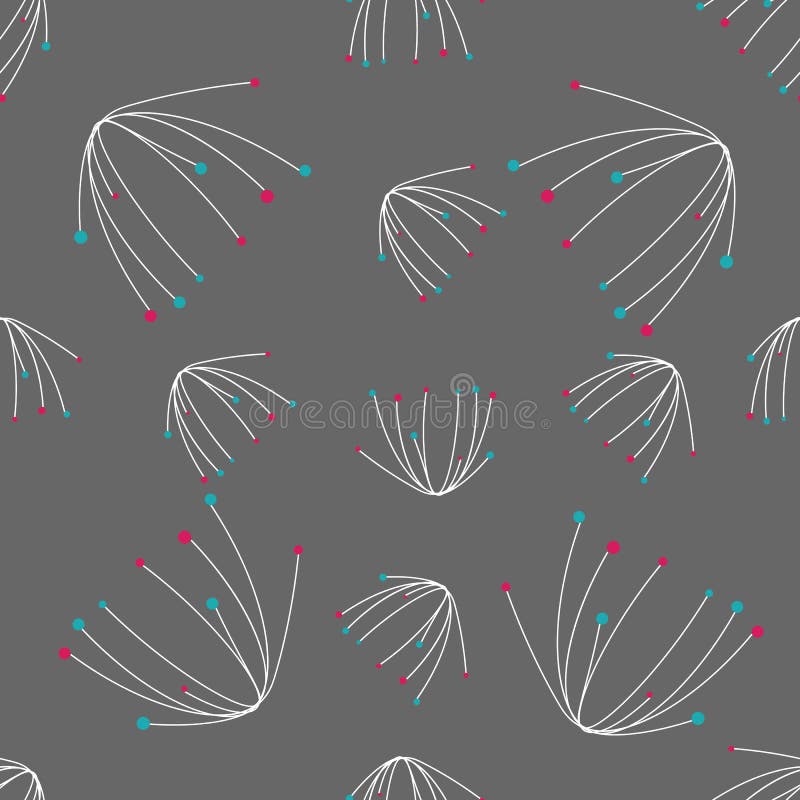 Modern Floral Design As a Seamless Repeat Pattern Stock Vector ...