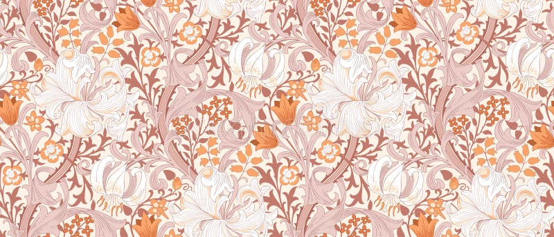 Modern Floral Seamless Pattern for Your Design. Stock Vector ...