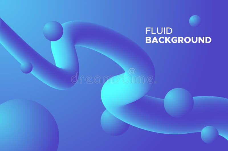 Modern Fluid Background Vector Design Stock Illustration - Illustration ...
