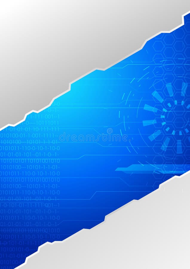 Modern Folder - Technology Concept Stock Vector - Illustration of ...