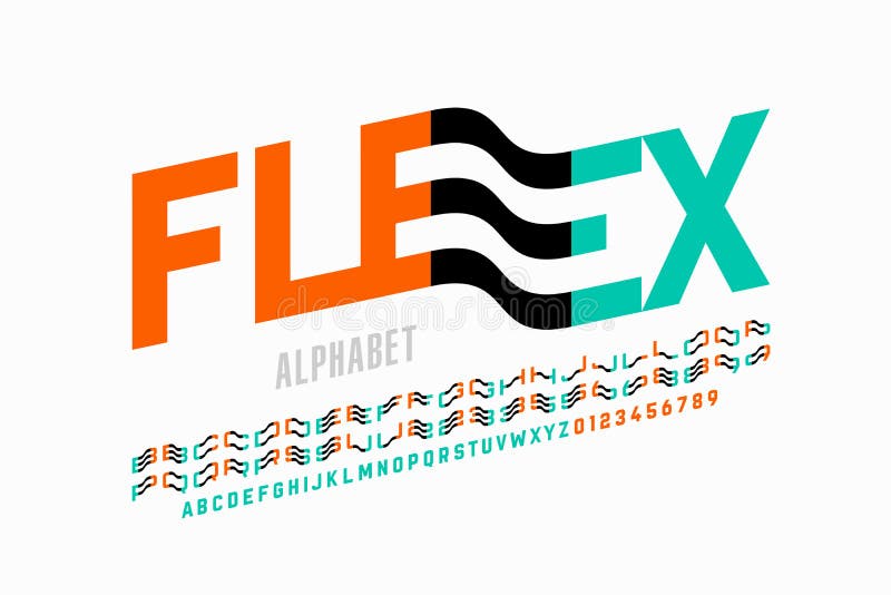 Flex Typeface Stock Illustrations – 6 Flex Typeface Stock Illustrations ...