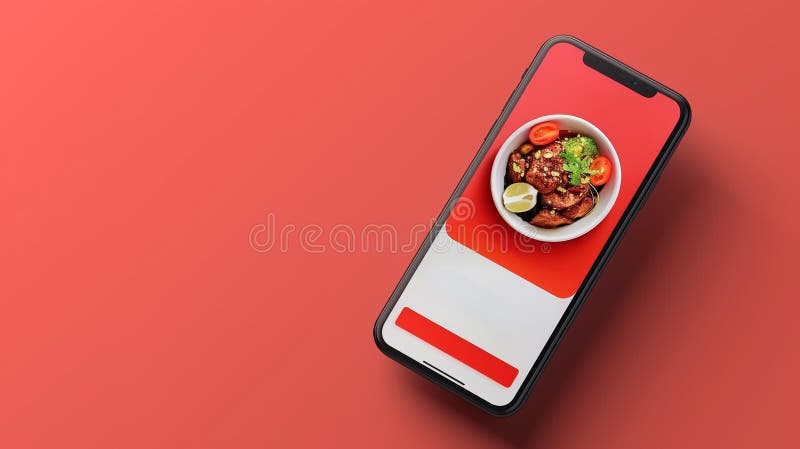 In Modern Food Delivery Mobile App Kit Template, Space Customer Copy ...