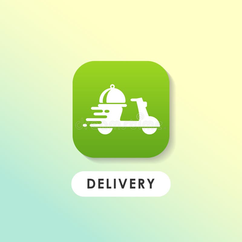 Food delivery logo design stock vector. Illustration of delivering ...
