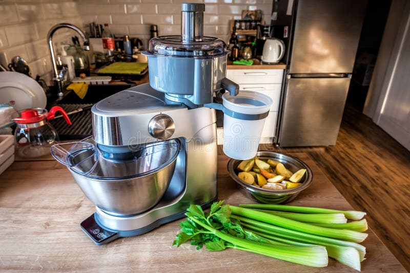 Modern Food Processor with Juicer is Ready for Juice Making, Healthy ...